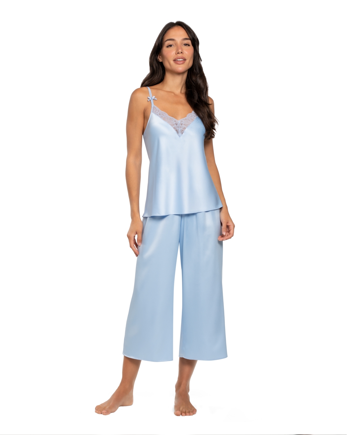 Click here for Linea Donatella Womens Jenna Floral Top & Cropped... prices