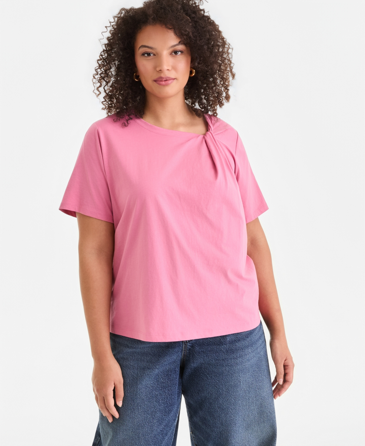 Click here for I.n.c. International Concepts Plus Size Cotton Sho... prices