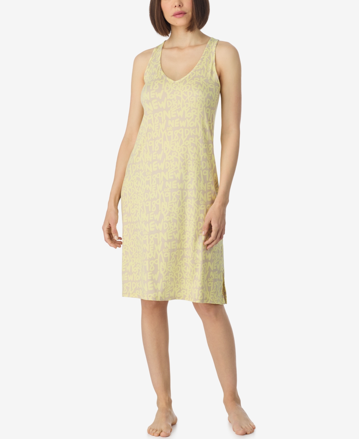 Click here for Dkny Womens Sleeveless V-Neck Short Chemise Night... prices