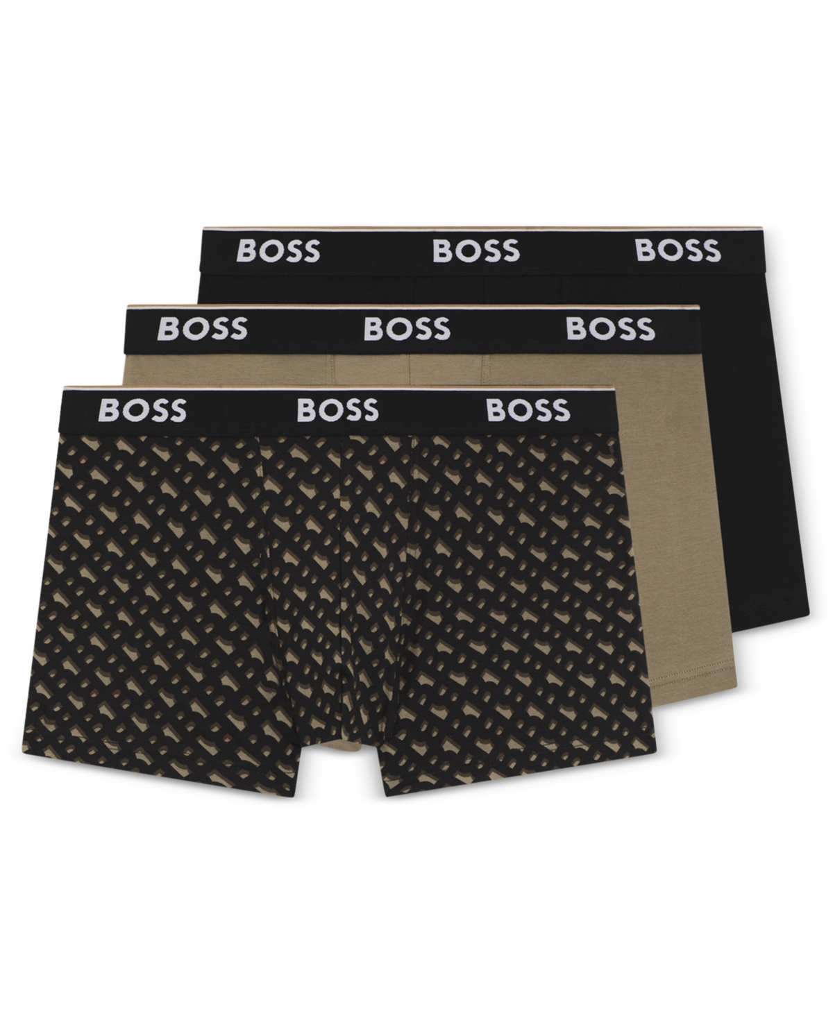Click here for Boss by Hugo Boss Mens 3-Pack Power Trunk Underwea... prices