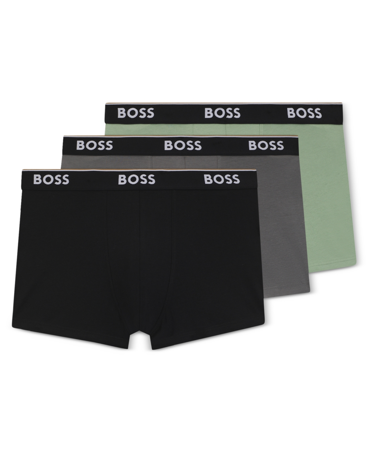 Click here for Boss by Hugo Boss Mens 3-Pack Power Trunk Underwea... prices