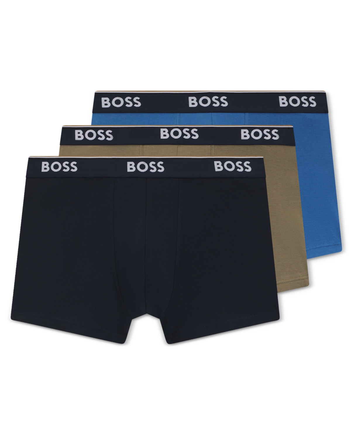 Click here for Boss by Hugo Boss Mens 3-Pack Power Trunk Underwea... prices