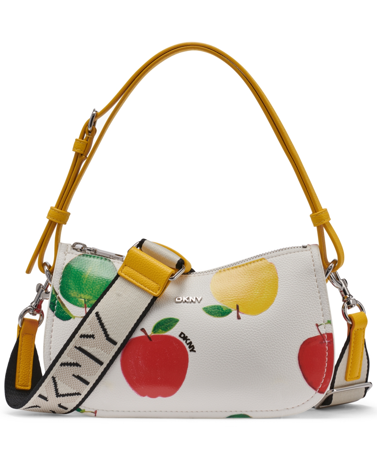 Click here for Dkny Nessa Small Zipper Shoulder Bag - Marshmallow prices