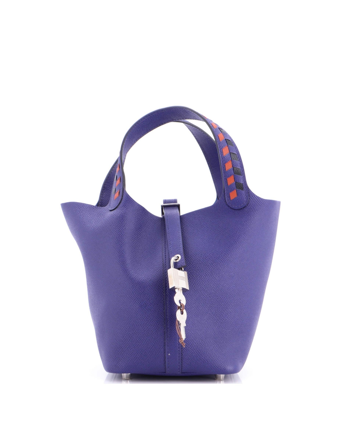 Click here for Pre-Owned HERMES Pm Picotin Lock Bag Tressage Epso... prices