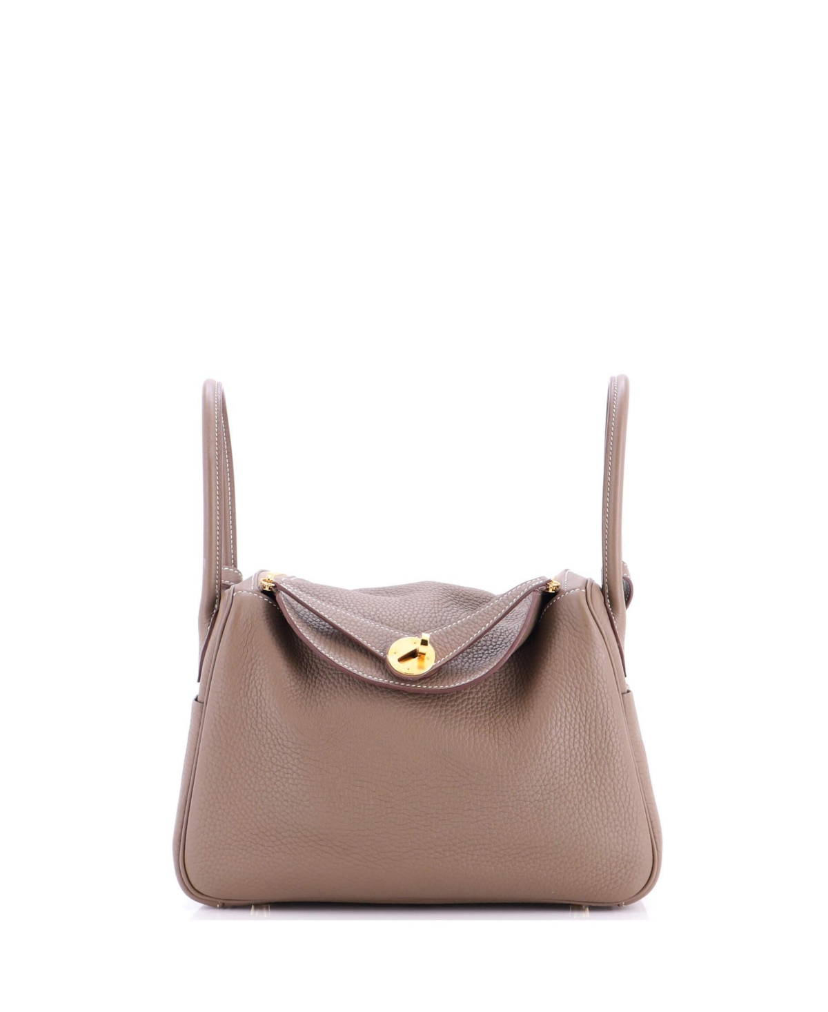 Click here for Pre-Owned HERMES 26 Lindy Bag Clemence - Brown prices