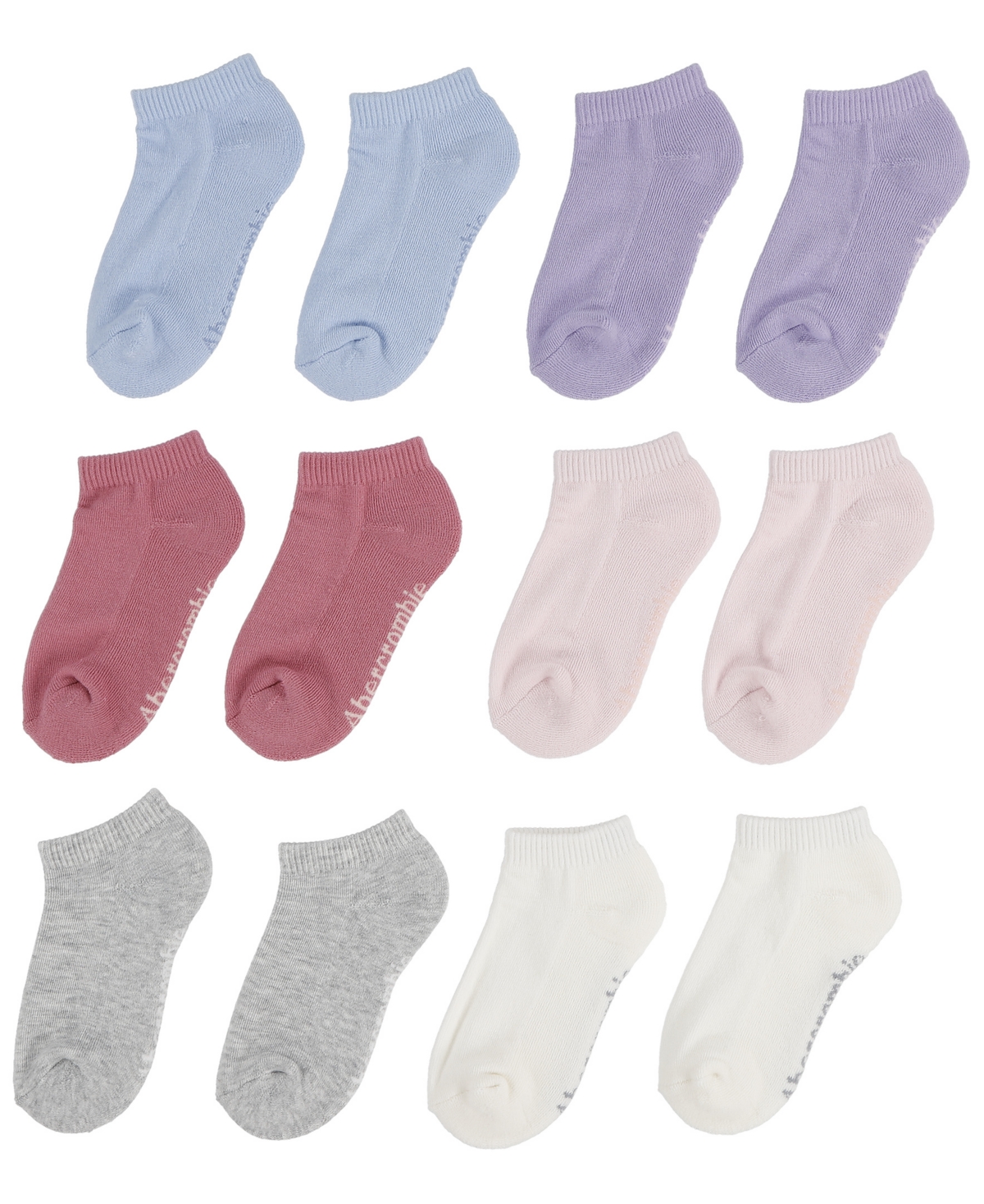 Click here for abercrombie kids 6-Pack Neutral Low Socks - Windsu... prices