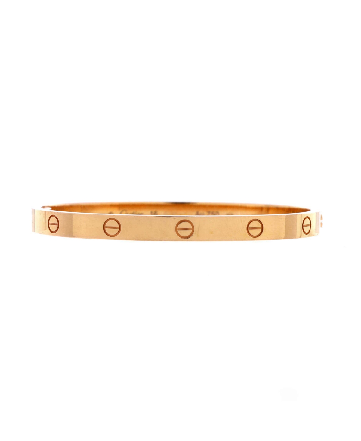Click here for Pre-Owned Cartier Love Bracelet - 18k rose gold prices