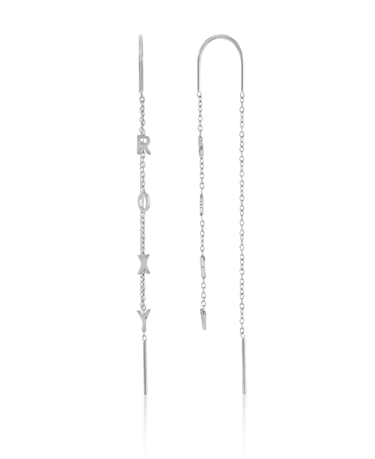 Click here for Roxy Waterproof Yellow 65mm Threader Earrings - Pl... prices