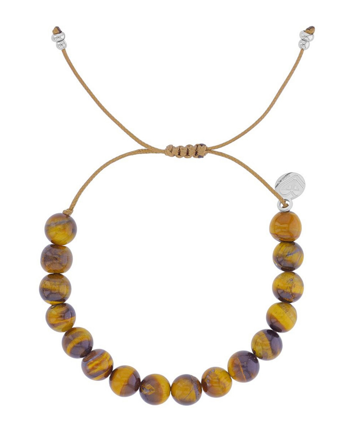 Click here for Roxy Waterproof Tiger Eye Adujustable Bracelet - P... prices