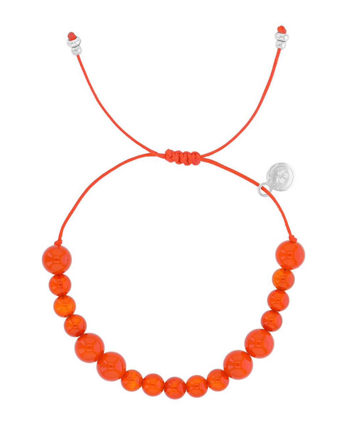 Click here for Roxy Waterproof Carnelian Adujustable Bracelet - P... prices