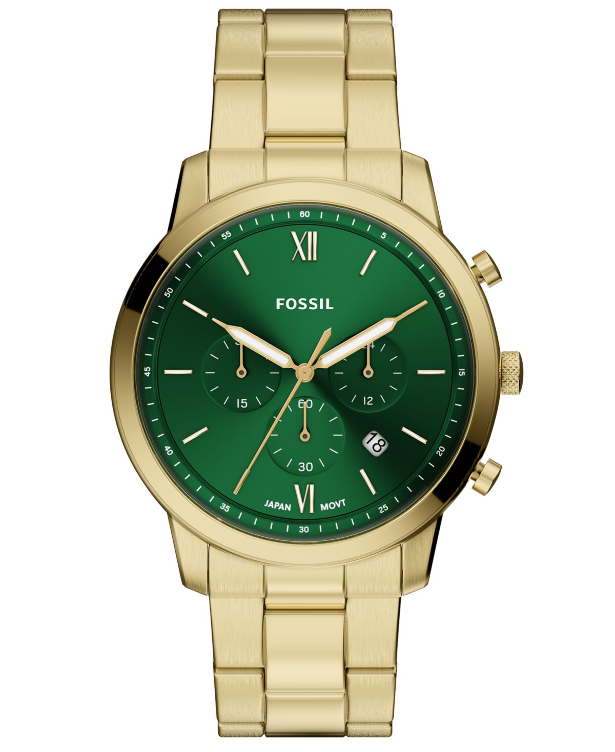 Click here for Fossil Mens Neutra Chronograph Gold-Tone Stainless... prices