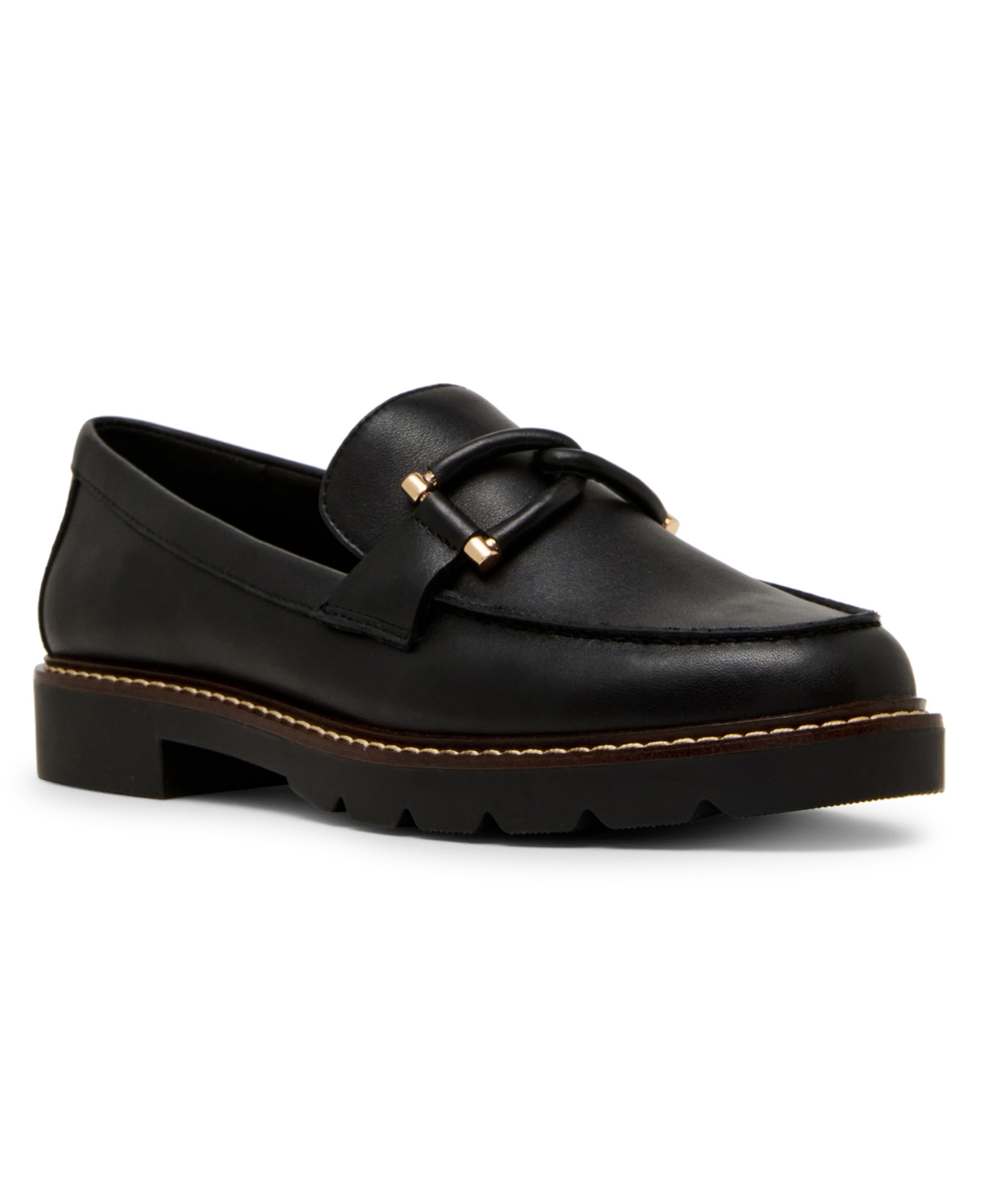 Click here for Anne Klein Womens Ellison Slip-On Loafers - Black prices