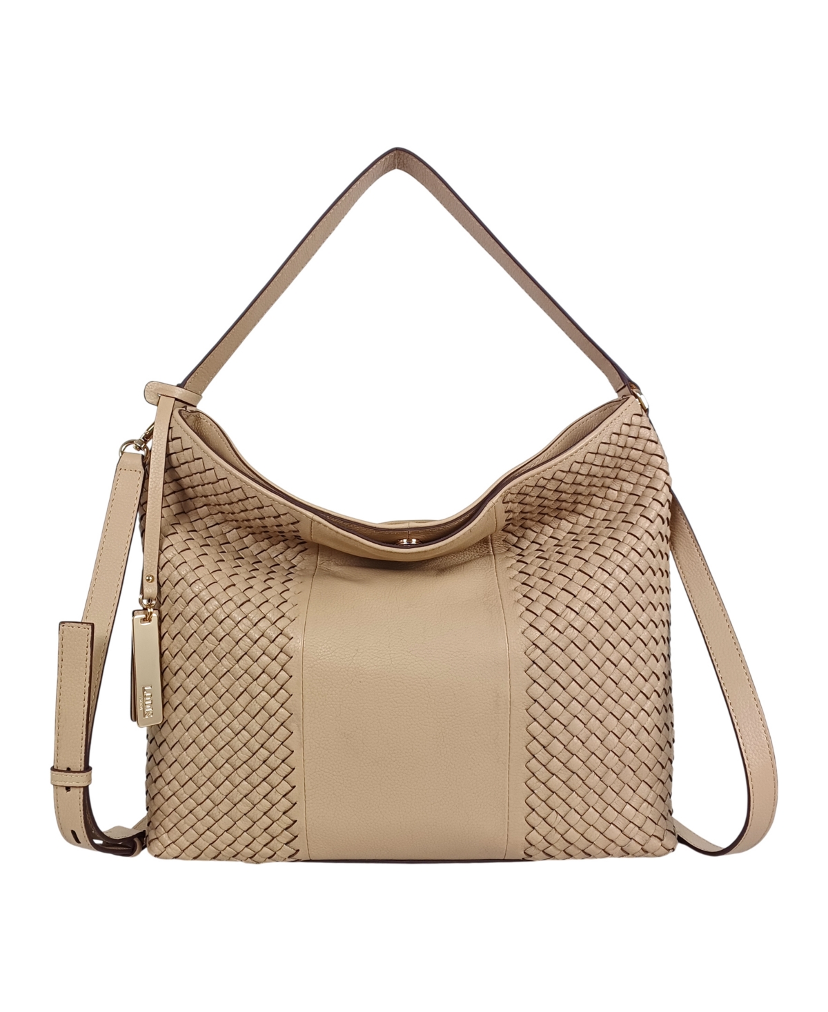 Click here for Lodis Venice Extra Large Hobo Bag - Classic Beige prices