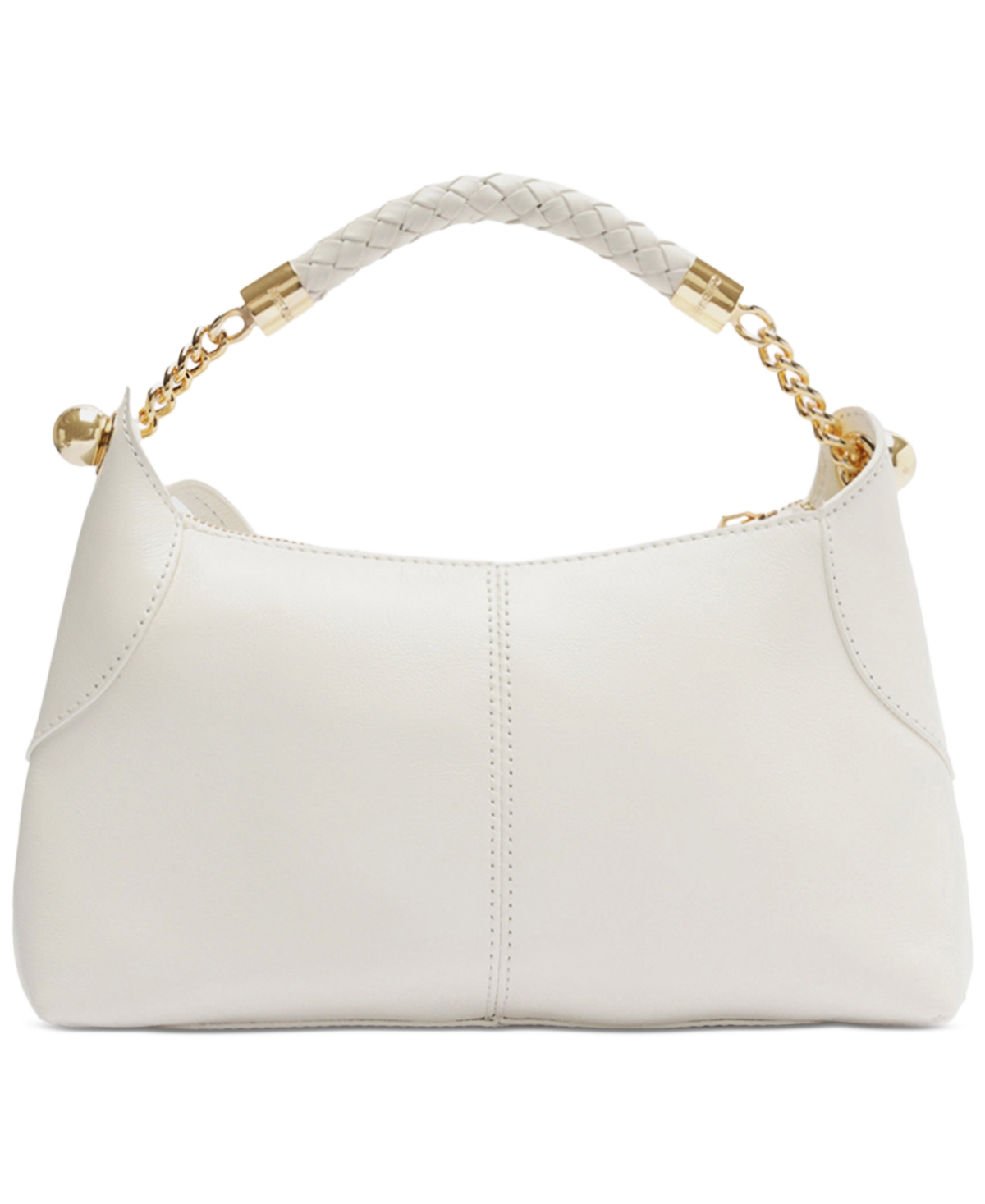 Click here for Arezzo Sloane Small Leather Crossbody - Crema Whit... prices