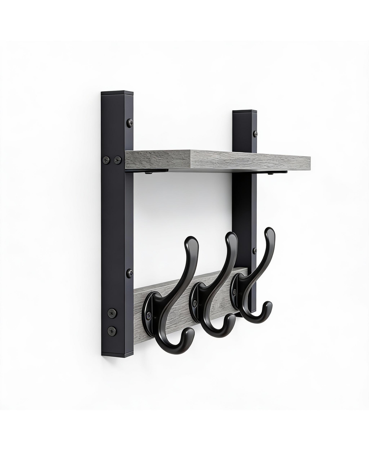 Click here for Yigii 20" Wall Shelf with Hooks - 60 lbs Capa... prices