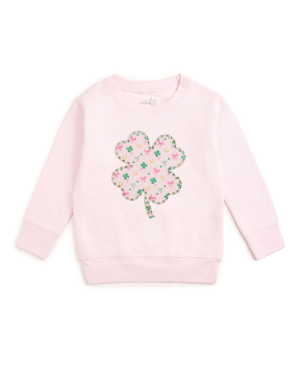 Click here for Sweet Wink Little Girls Ditsy Shamrock Patch St. P... prices