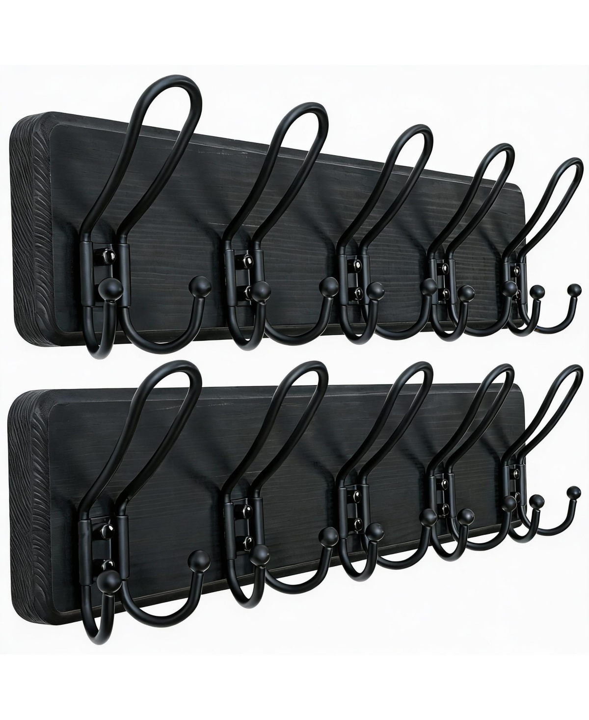 Click here for Yigii Heavy Duty Rustic Wall Coat Rack with 5 Hook... prices