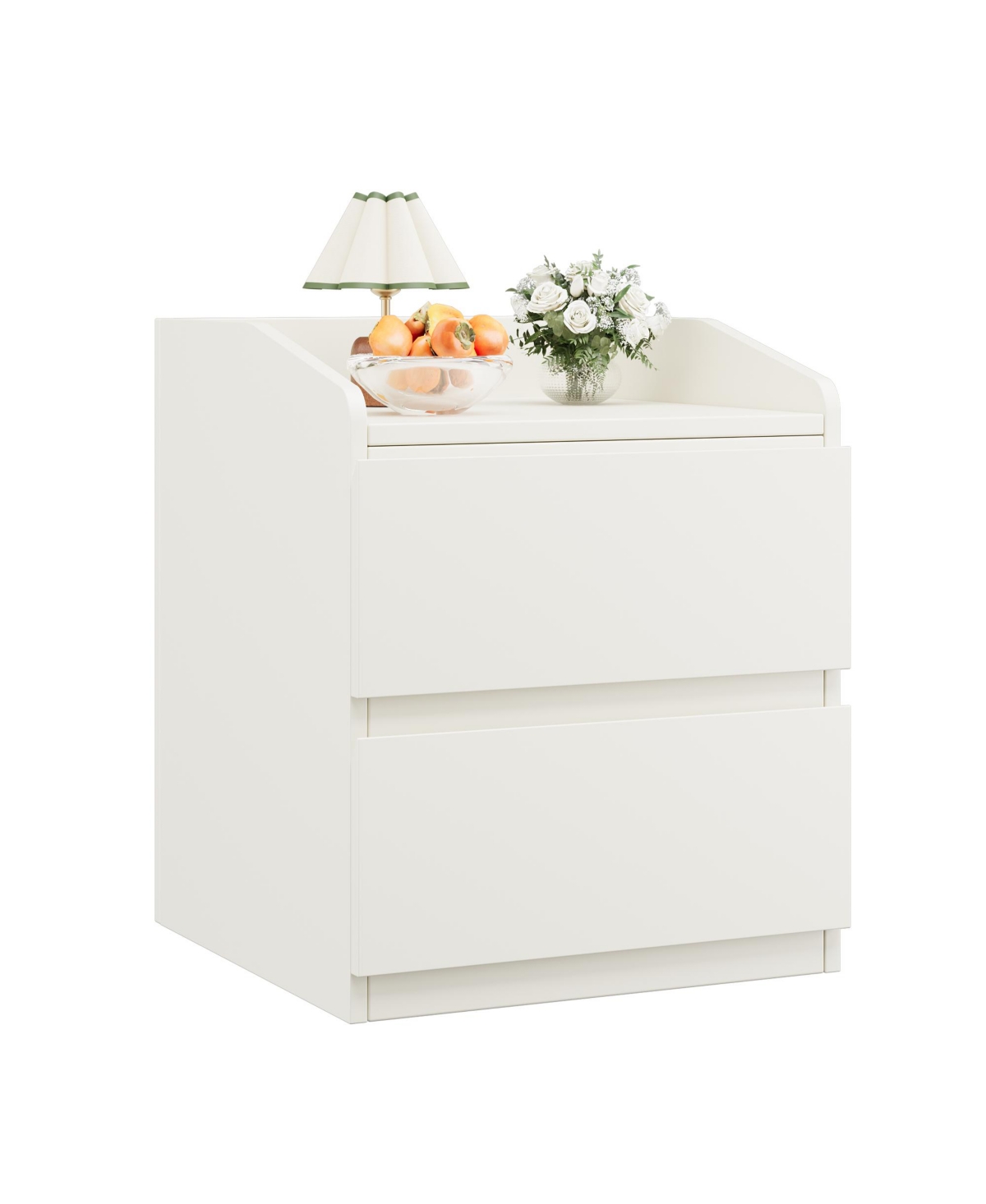 Click here for Gaomon Modern Handle-Free 2-Drawer Nightstand with... prices