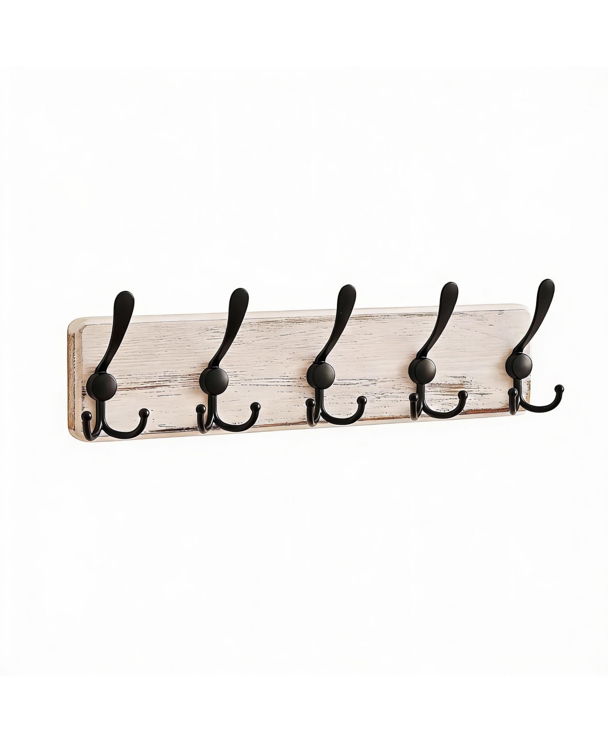 Click here for Yigii Farmhouse Rustic Wall Coat Rack 5 Hooks Heav... prices