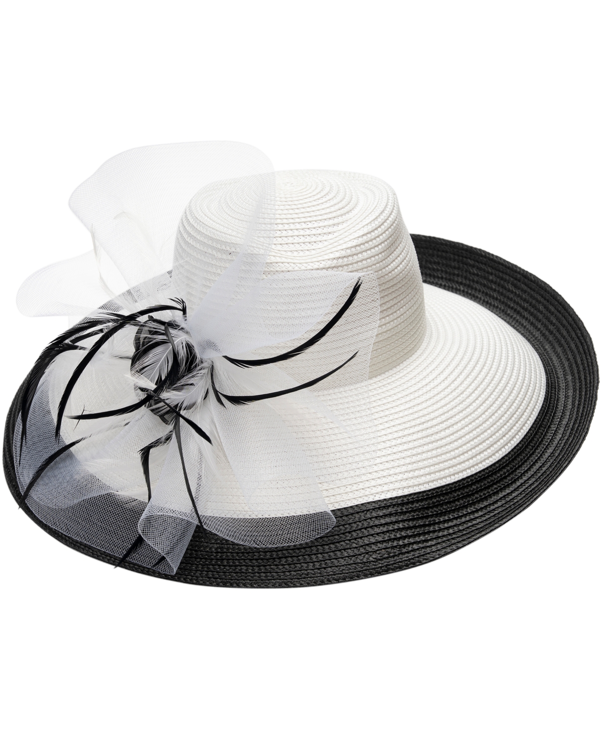 Click here for August Hats Spectator Romantic Profile Hat - White... prices
