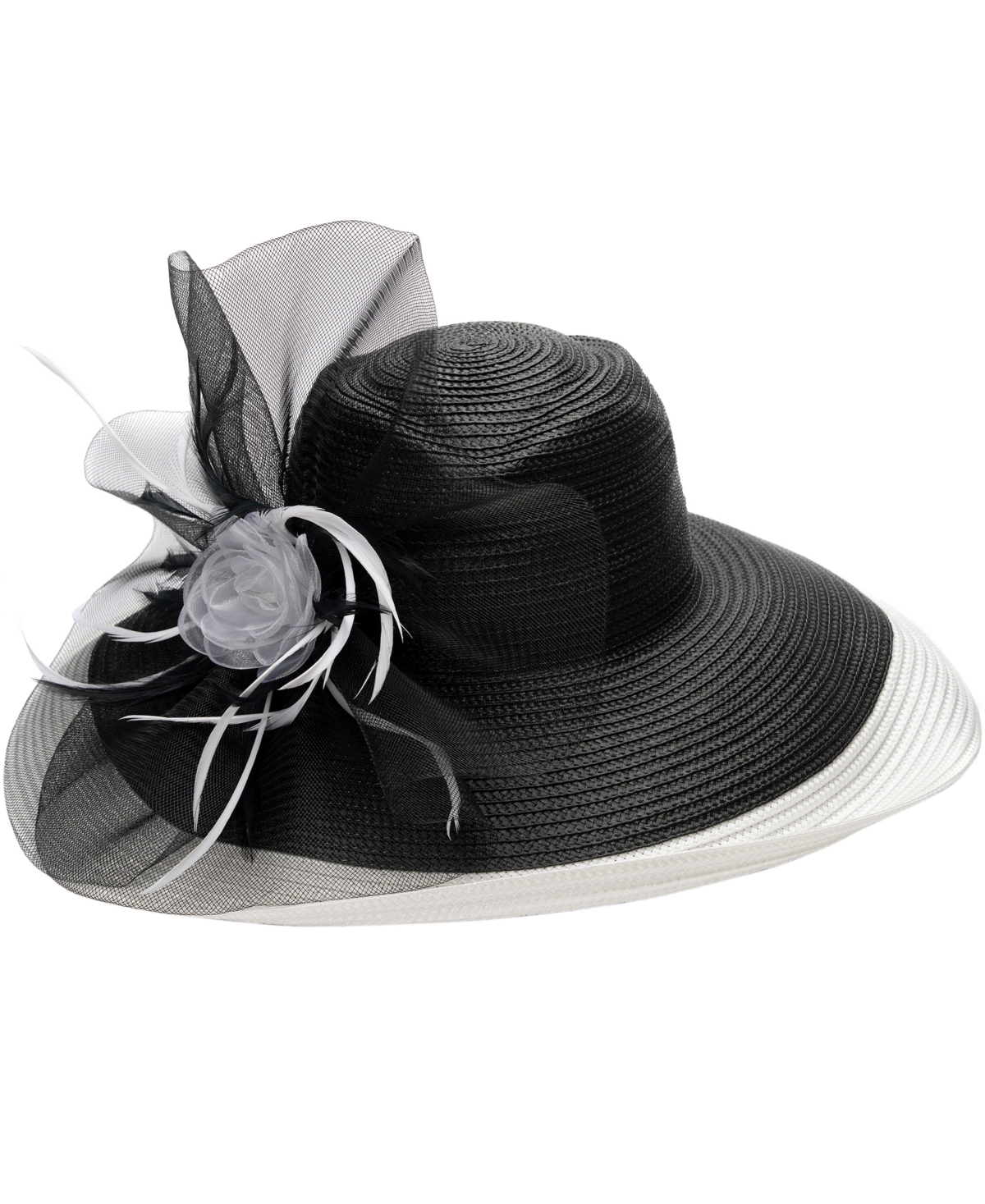 Click here for August Hats Spectator Romantic Profile Hat - Black... prices