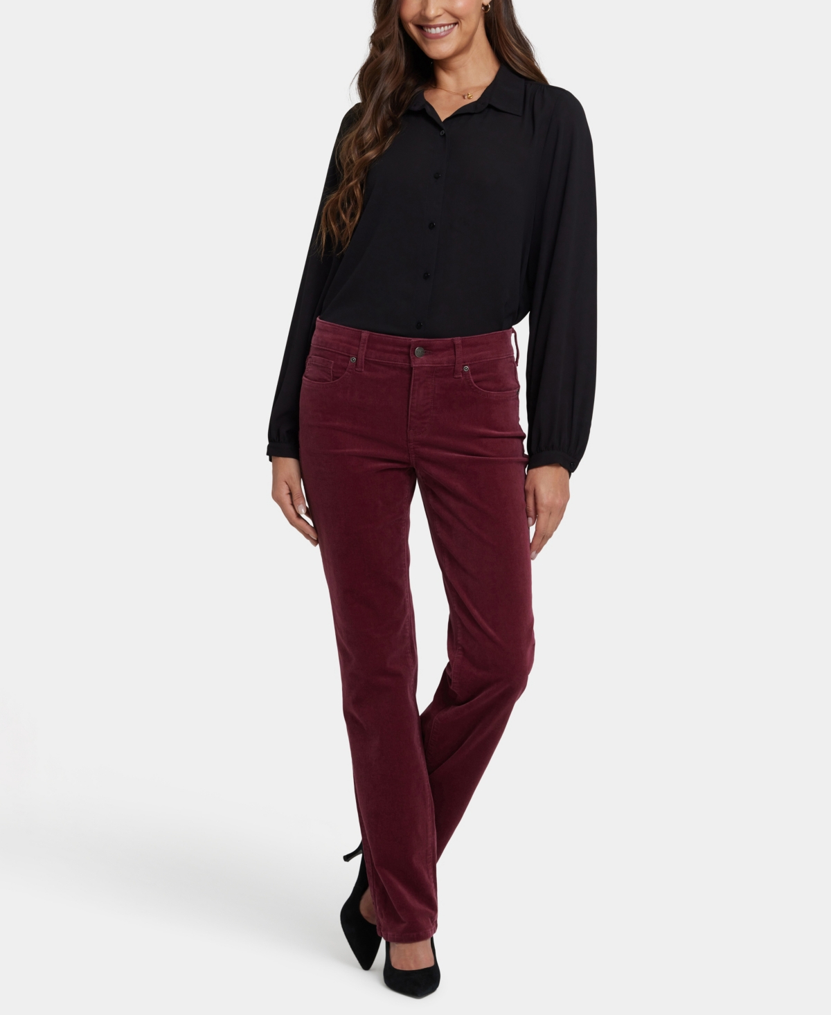Click here for Nydj Womens Marilyn Straight Corduroy Pants - Sien... prices
