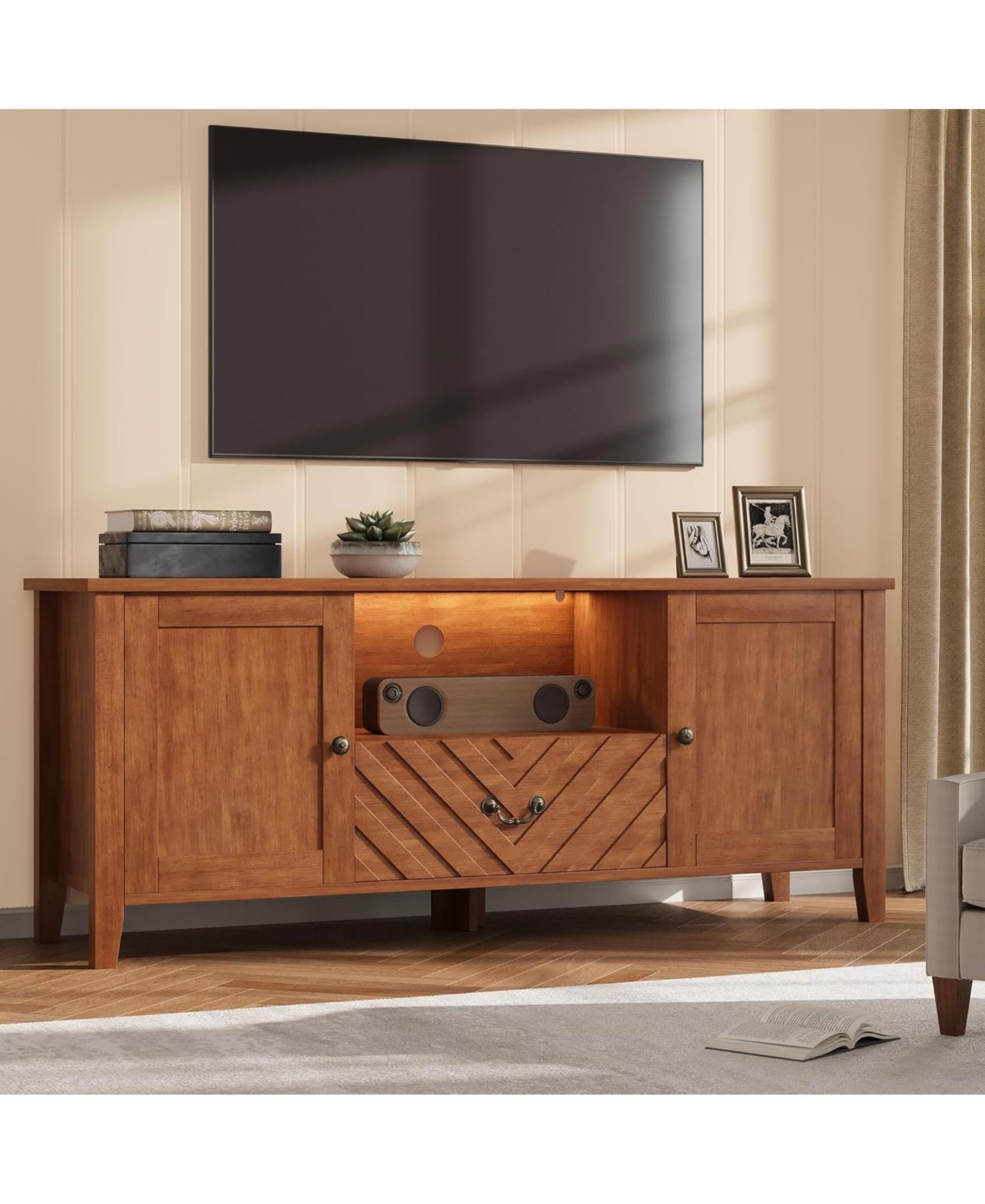 Click here for gaomon Tv Stands for Living Room  White Entertainm... prices