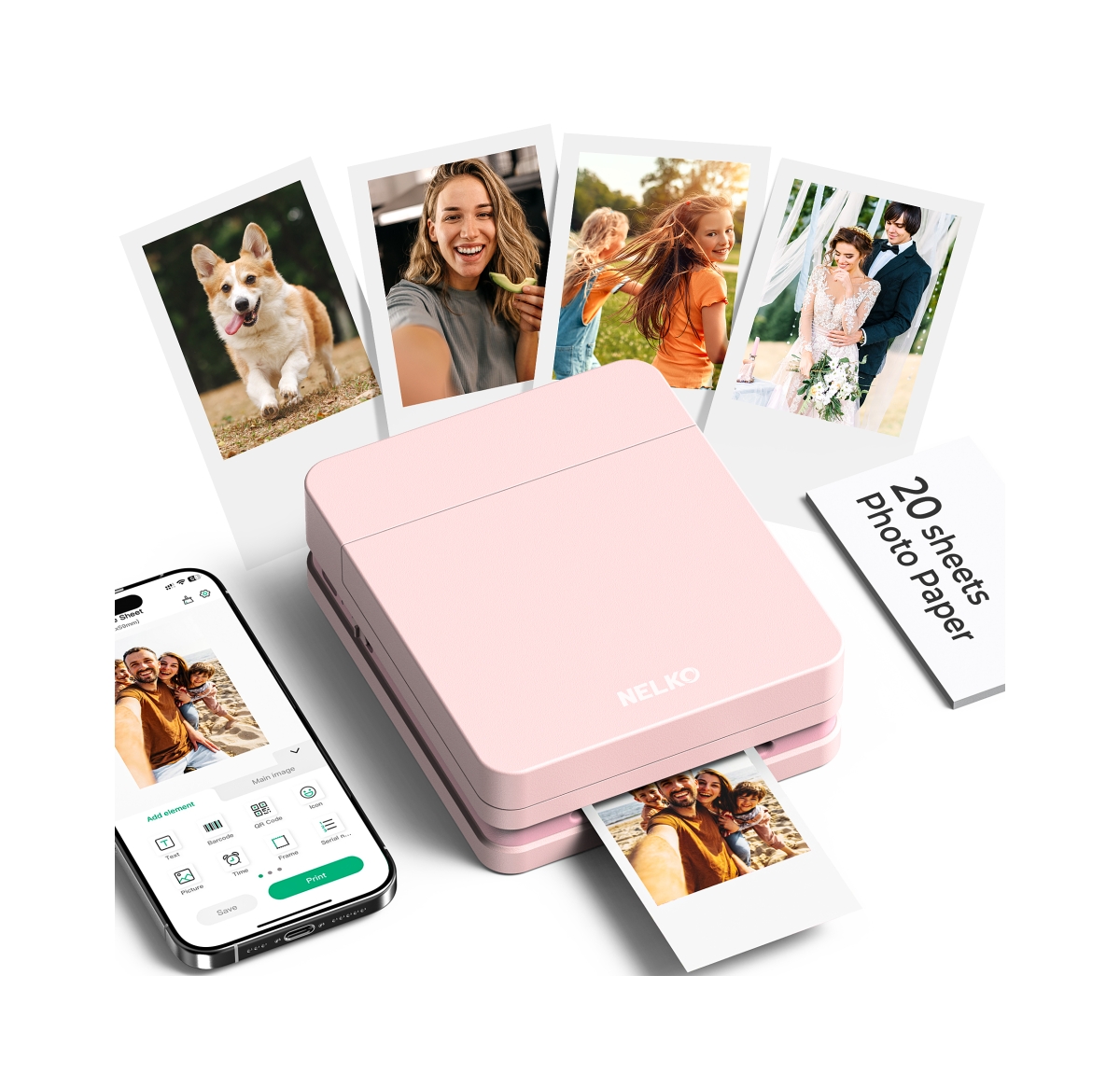 Click here for Nelko Swifint PP01 Smartphone Instant Photo Printe... prices