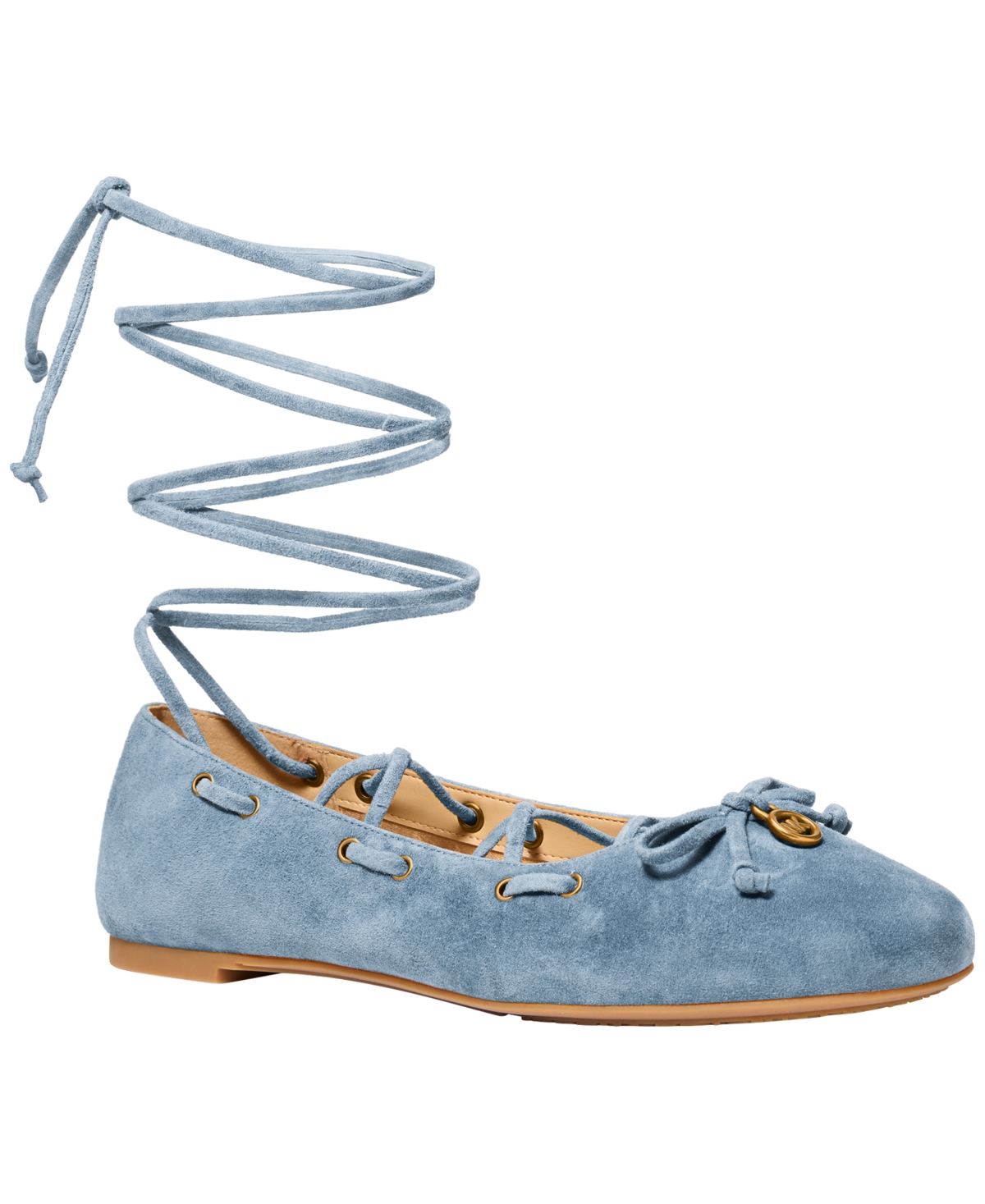 Click here for Michael Kors Womens Round Toe Shae Flex Ballet Fla... prices