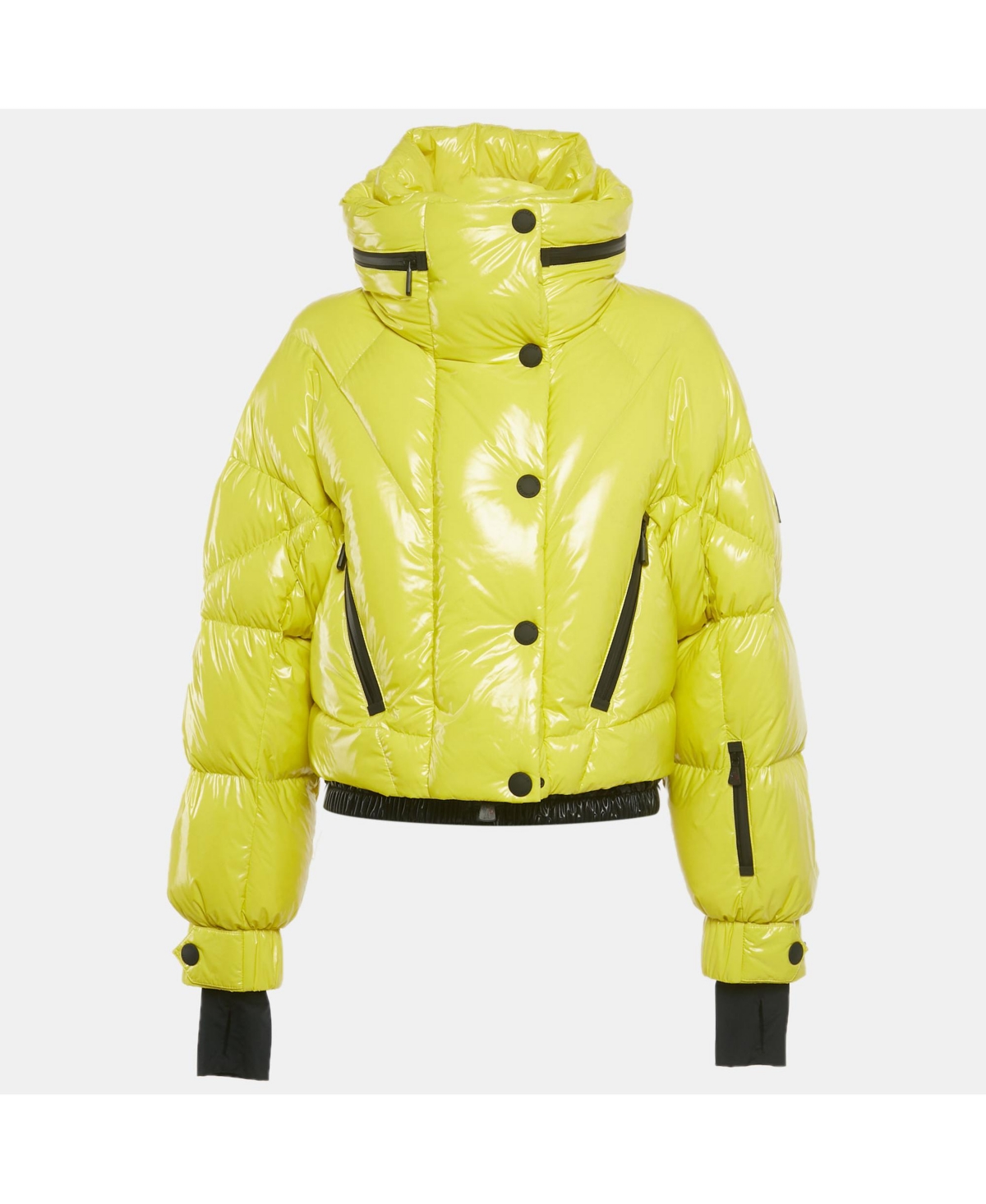 Click here for Pre-Owned Moncler Womens Grenoble Yellow Nylon Dow... prices