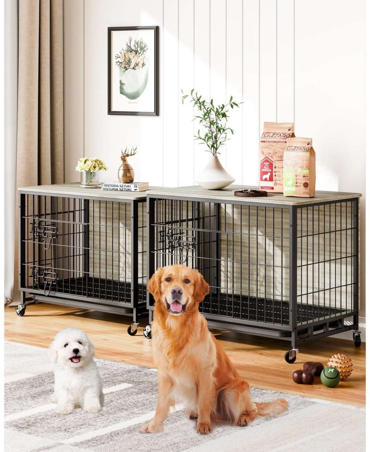 Click here for gaomon Dog Crate Furniture  Wooden Dog Crate Furni... prices