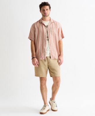 Click here for Lucky Brand Pull On Linen Shorts Paired With Linen... prices