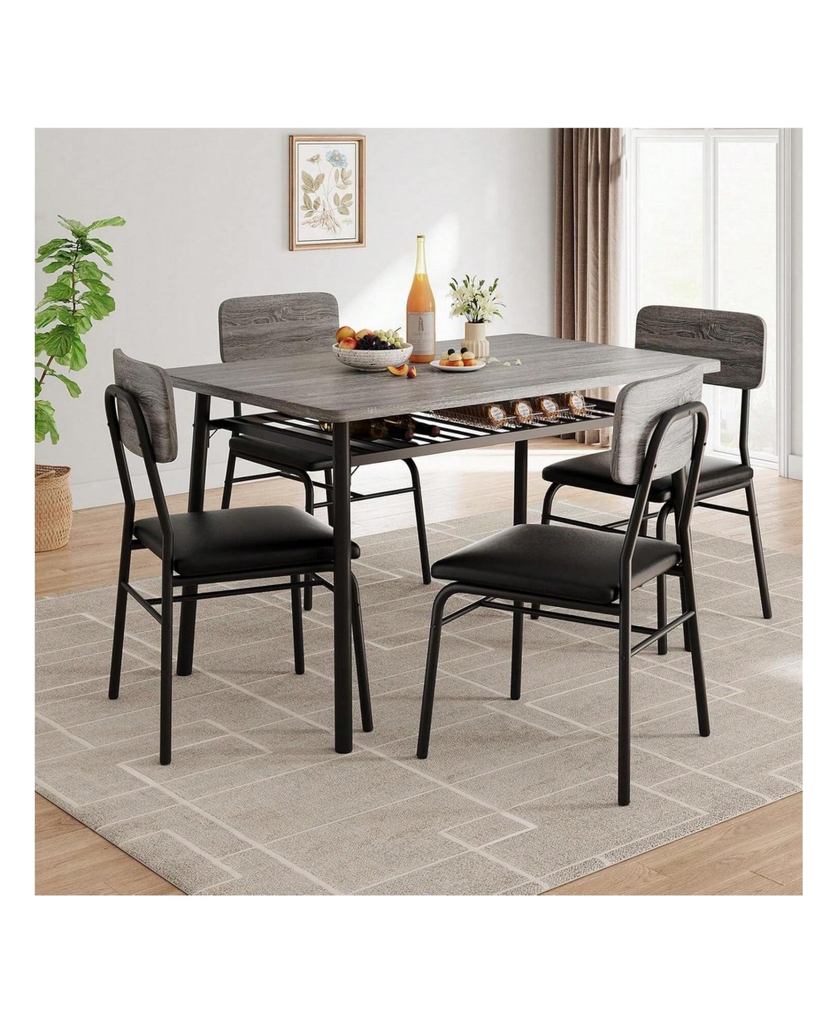 Click here for Gaomon Kitchen Table Dining Table Set For 4 for Di... prices