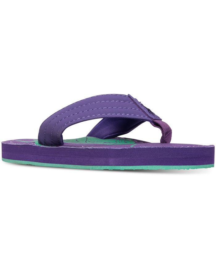 Polo Ralph Lauren Little Girls' Theo Big Pony Flip-Flop Sandals from ...