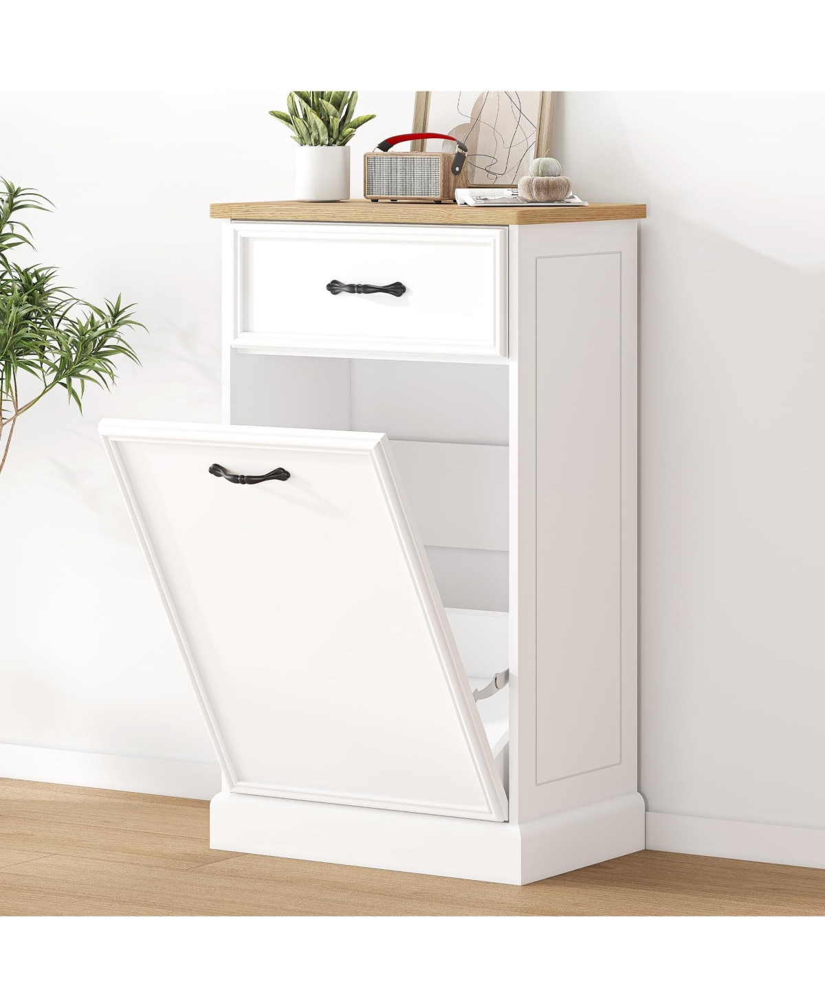 Click here for gaomon Concealed Trash Cabinet with 10 Gallon Stor... prices