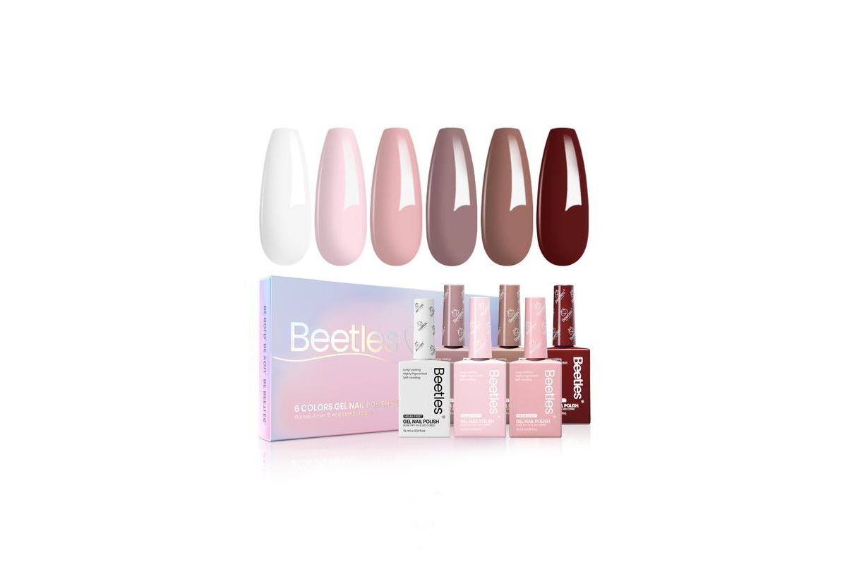 Click here for Beetles Neutral Gel Nail Polish Set – 6 Col... prices