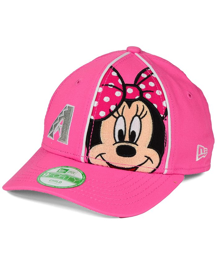 New Era Arizona Diamondbacks Face Front Minnie 9FORTY Cap - Macy's