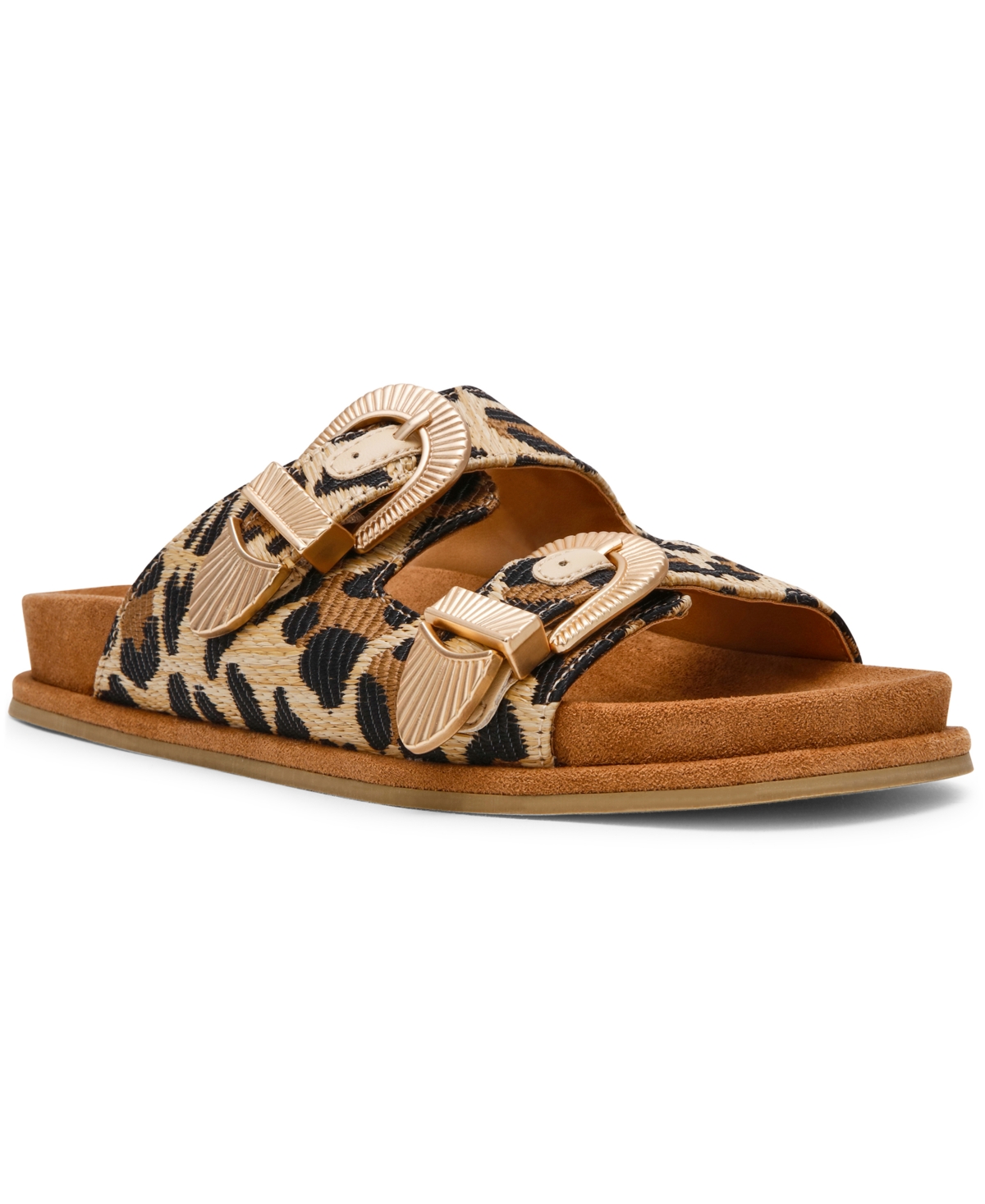 Click here for Dv Dolce Vita Womens Percy Double Buckle Footbed S... prices