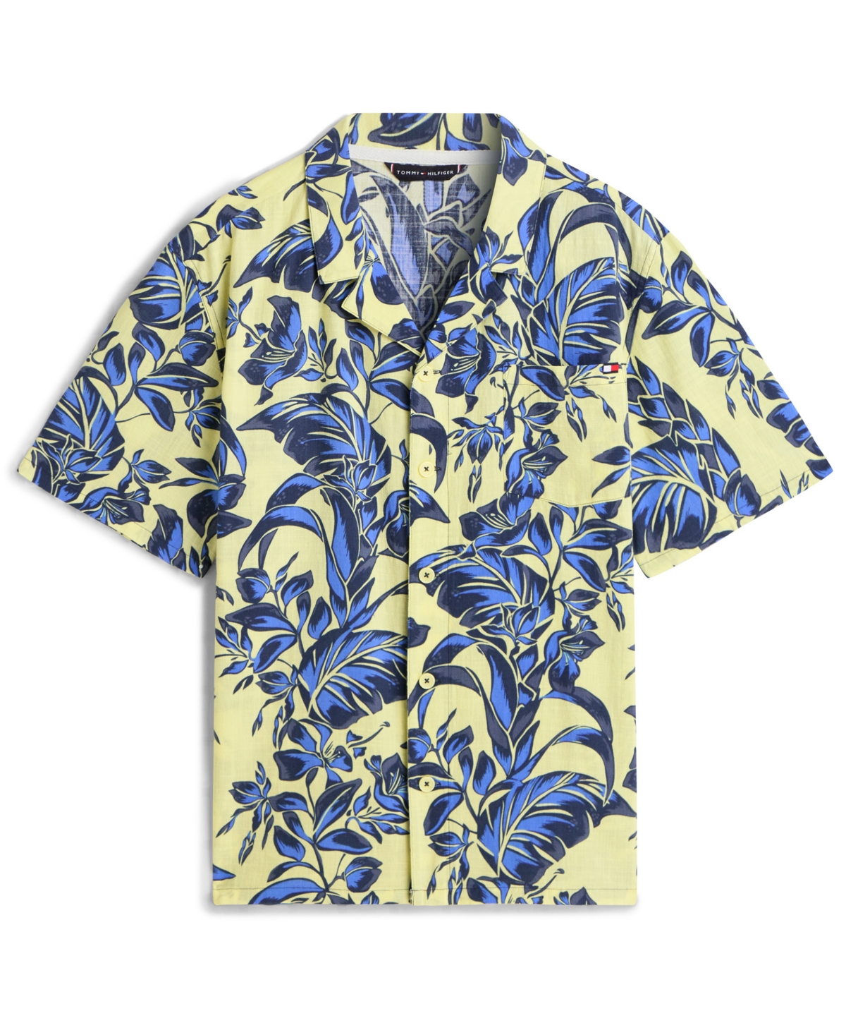 Click here for Tommy Hilfiger Mens Short Sleeve Floral Print Wove... prices