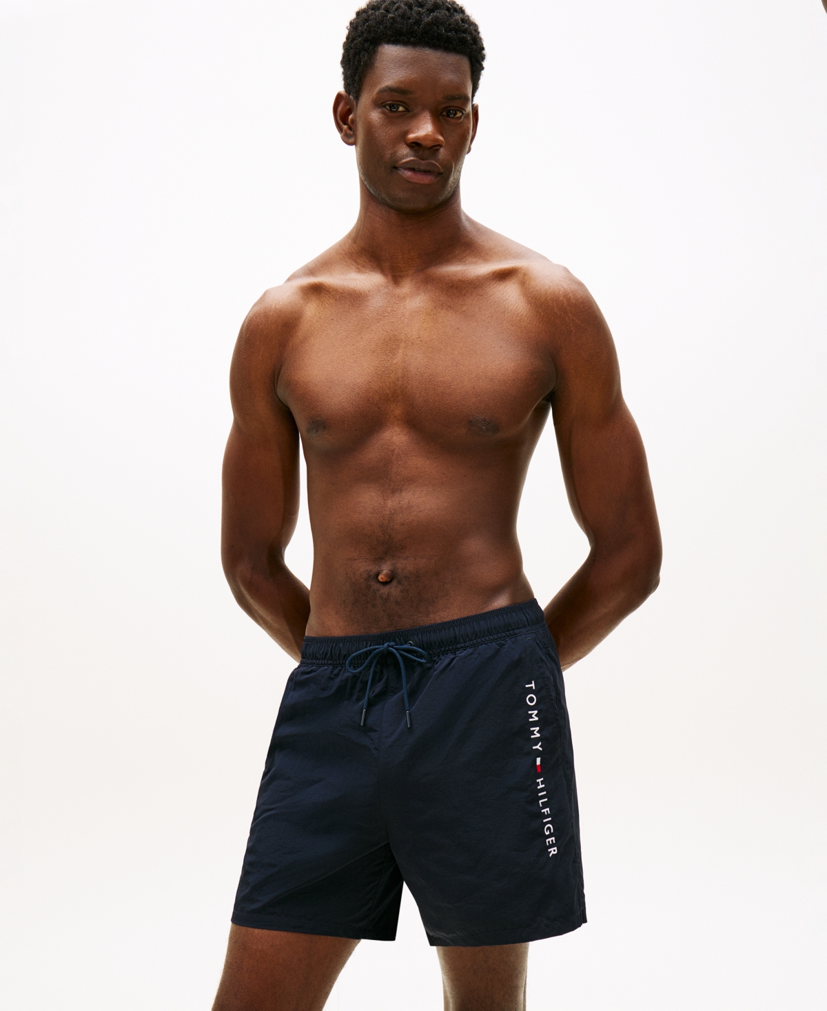 Click here for Tommy Hilfiger Mens Medium Drawstring Zip Pocket 5... prices