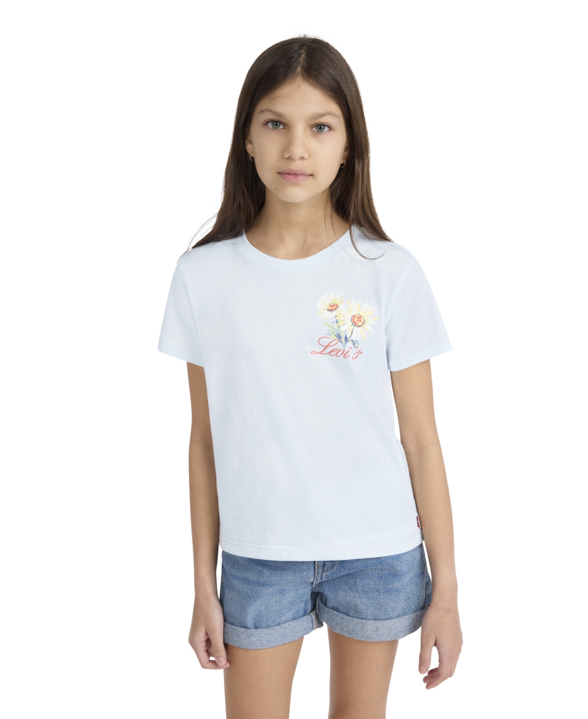 Click here for Levis Girls 7-16 Seasonal Graphic T-Shirt - Countr... prices
