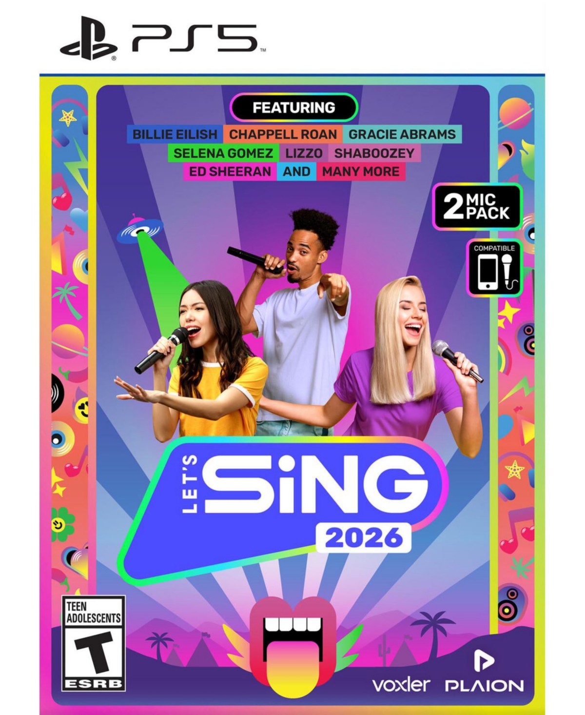 Click here for Lets Sing 2026 + 2 Mics for Playstation 5 prices