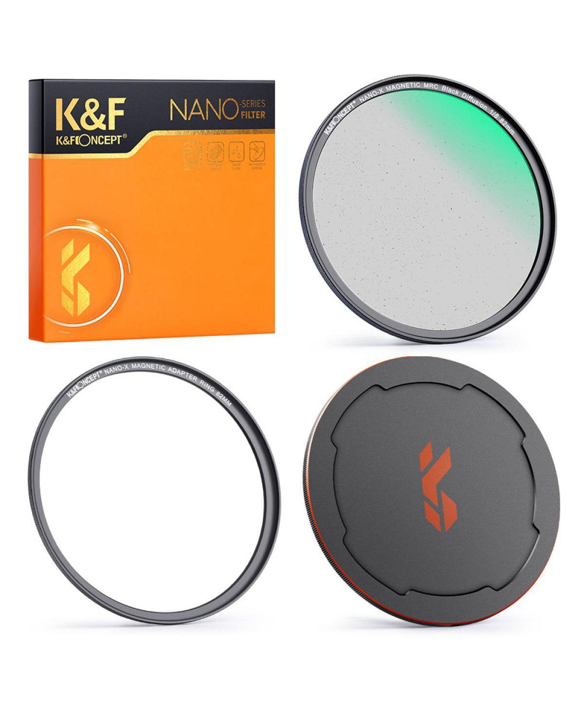 Click here for K&F Concept 67mm Nano-x 1/8 Black Soft Diffusion M... prices