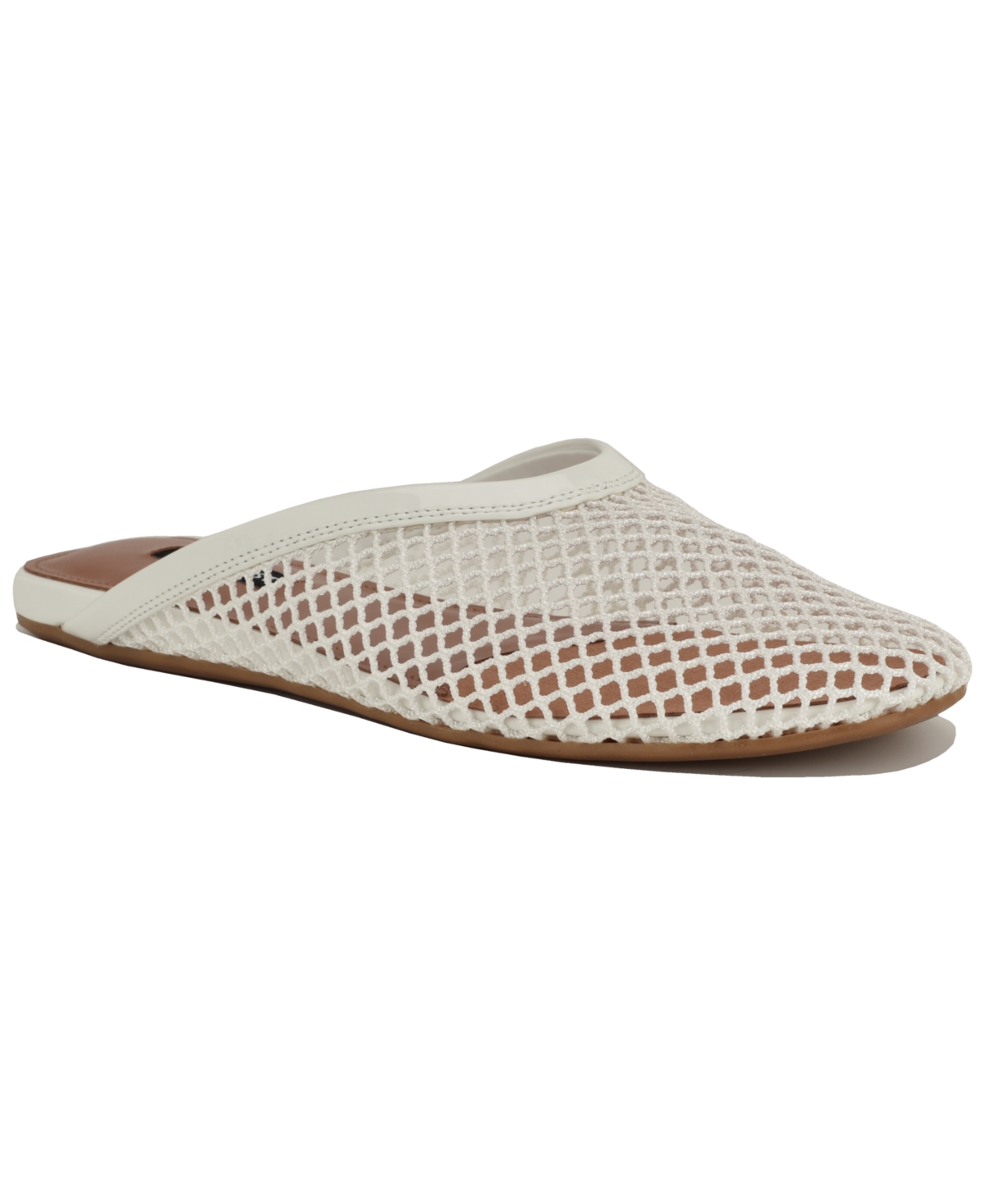 Click here for Nine West Womens Daniela Mesh Mules Flats - White prices