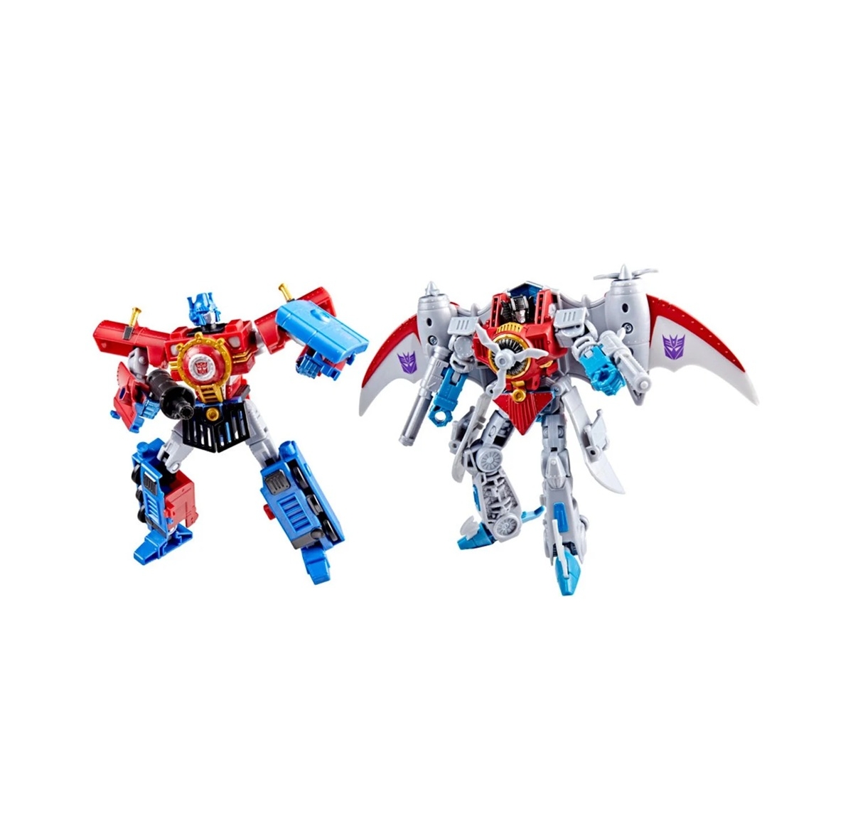 Click here for Transformers Optimus Prime & Starscream 2 Pack Tra... prices