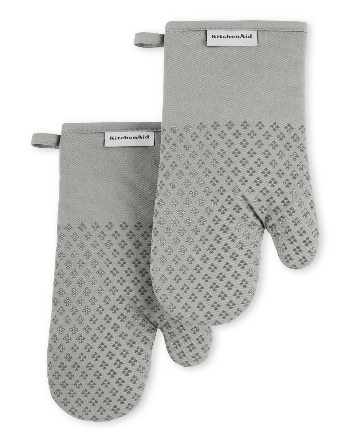 Click here for KitchenAid Asteroid Oven Mitt Set  2 Piece - Grey prices