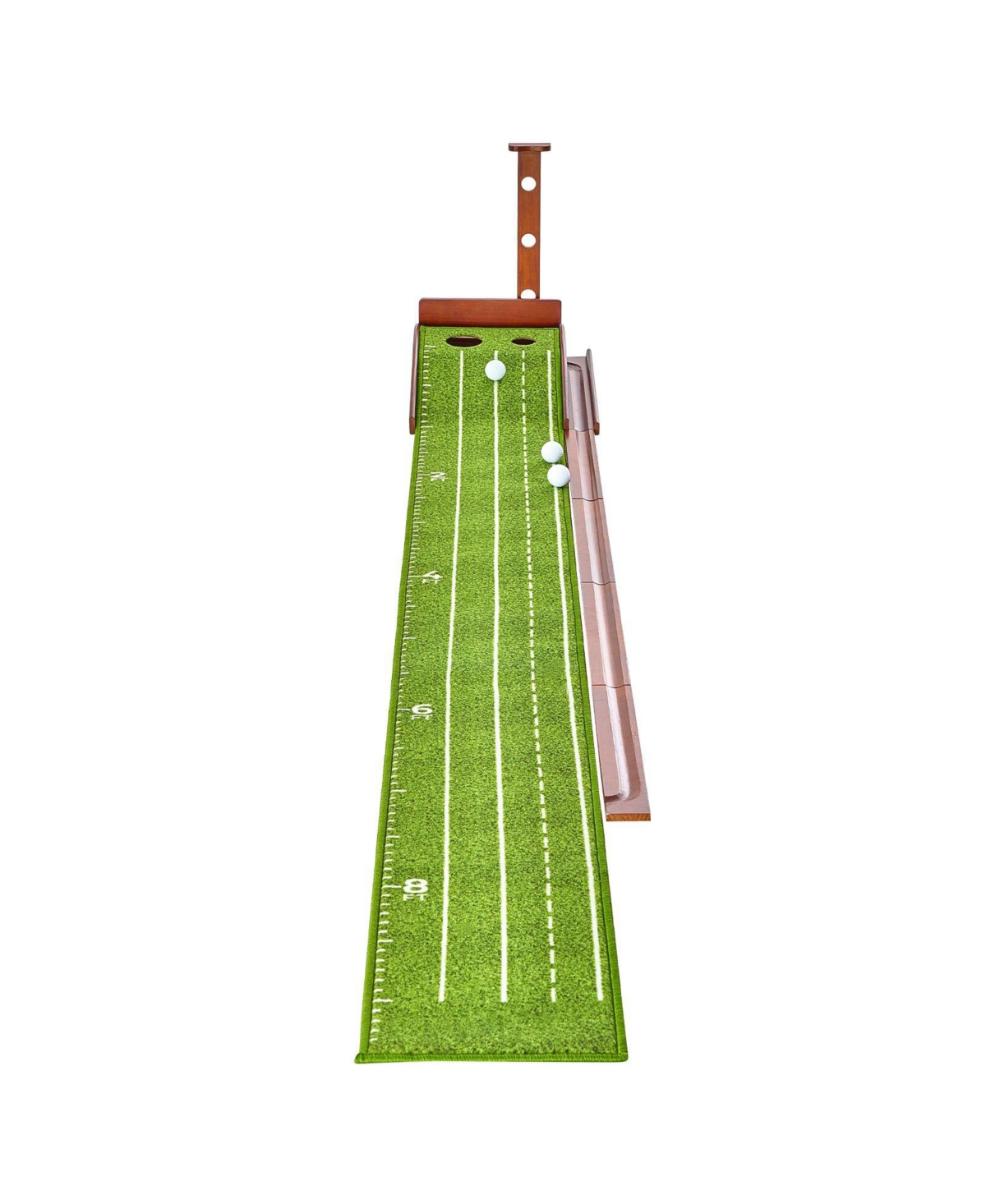 Click here for Sugift Golf Putting Mat Indoor 2-Hole Green with B... prices