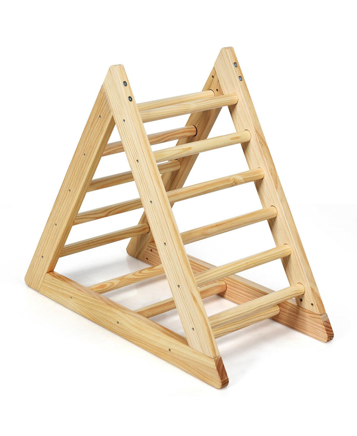 Click here for Skonyon kids Wooden Triangle Climber for Toddler S... prices