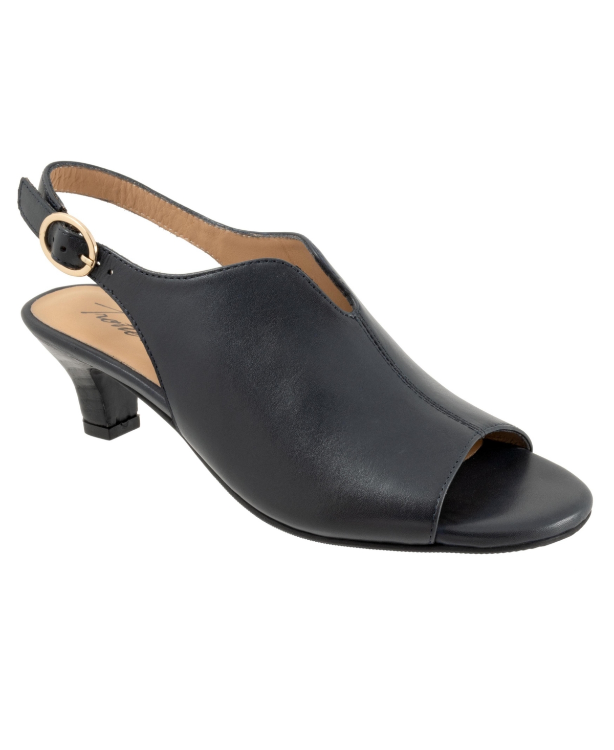 Click here for Trotters Womens Normal Sandal - Navy prices