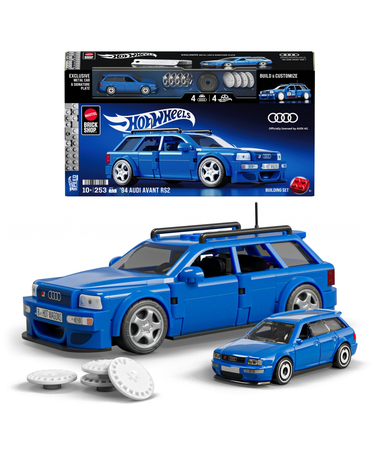 Click here for Mattel Brick Shop Hot Wheels 94 Audi Avant RS2 Bui... prices